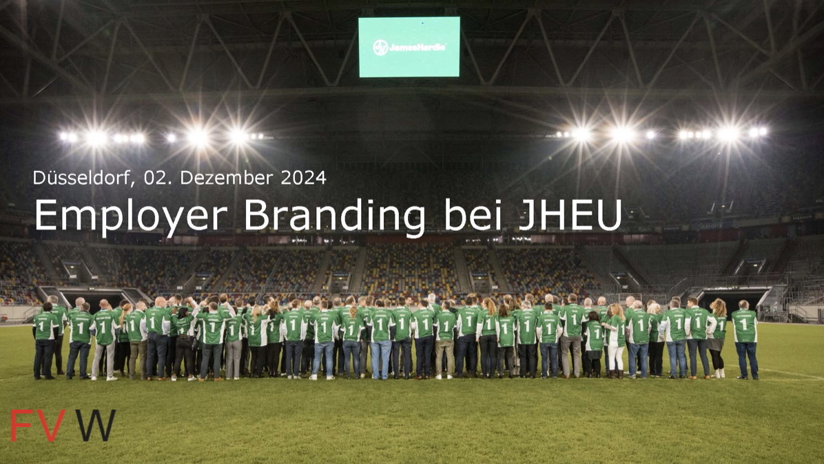 Gastvortrag von James Hardie zum Thema Employer Branding